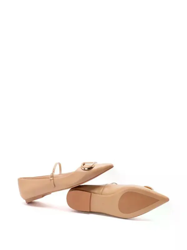 TWINSET Logo-plaque Ballet Flats
