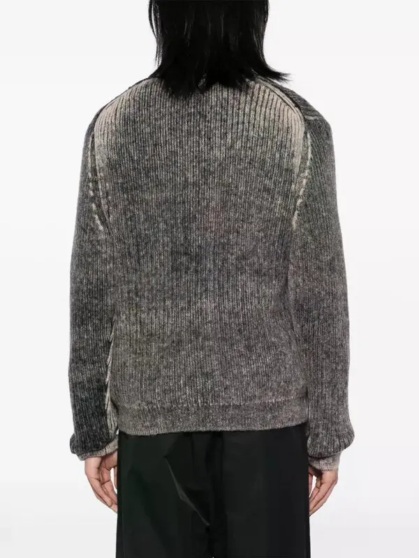 Paul Smith Acid-washed Printed-effect Cardigan