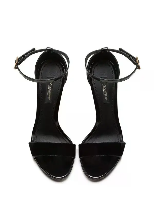 Dolce & Gabbana Baroque Dg 105mm Leather Sandals