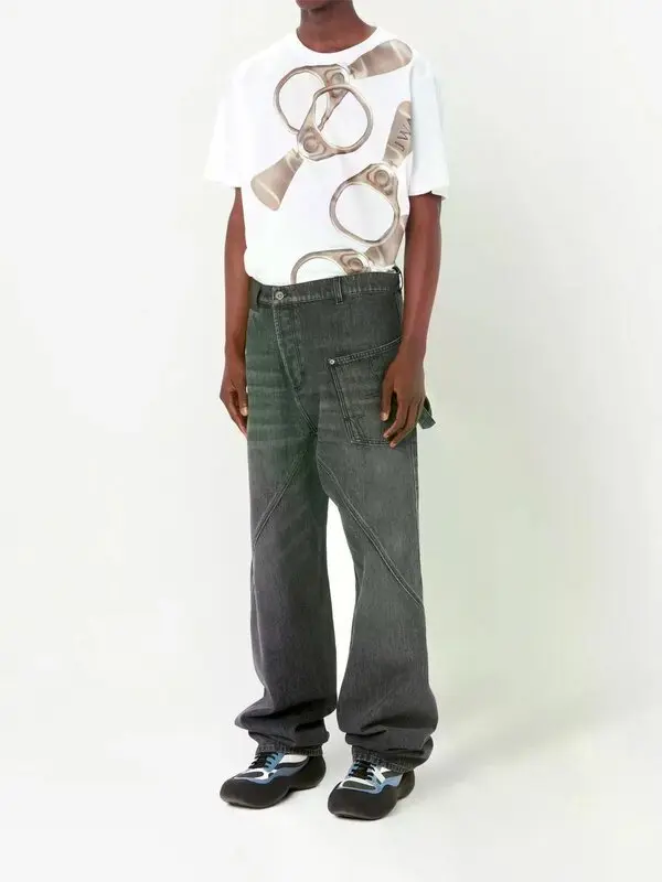 JW Anderson Twisted Workwear Wide Leg Jeans