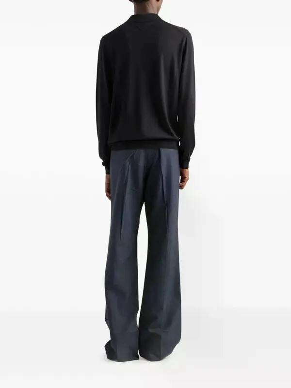 Prada Knitted Polo Shirt
