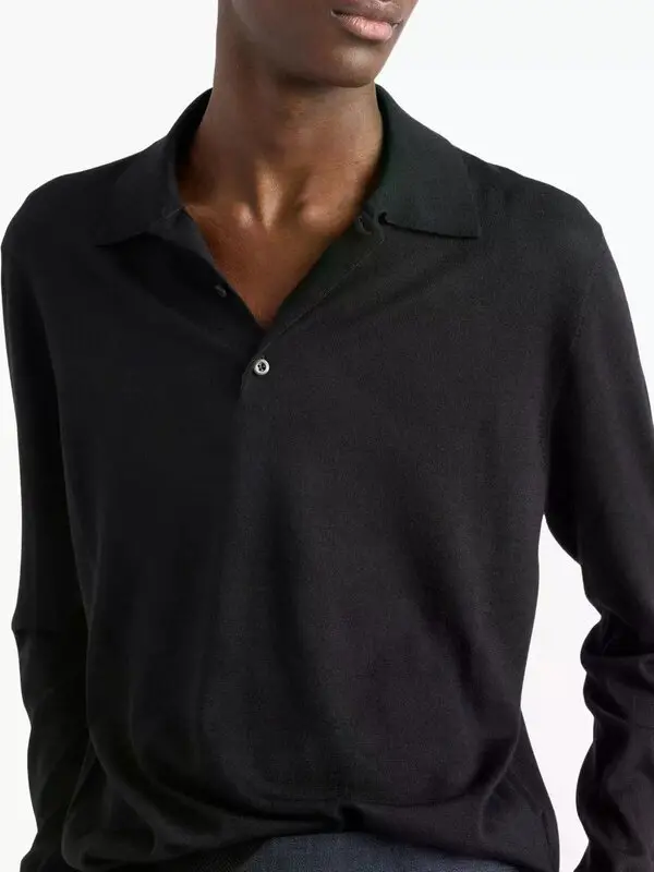 Prada Knitted Polo Shirt