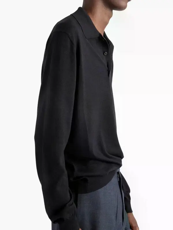Prada Knitted Polo Shirt