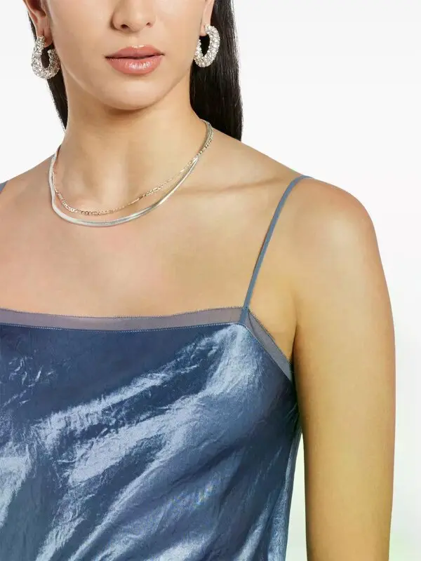 Vince Sheer Panelled Slip Dress