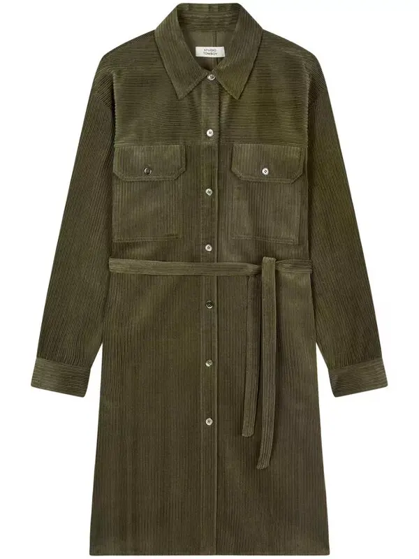 STUDIO TOMBOY Corduroy Dress - Green