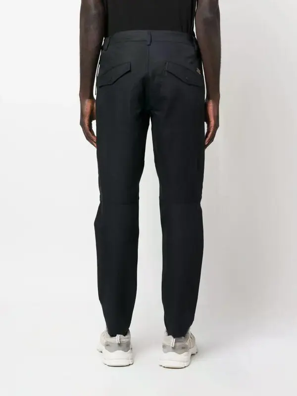 MAHARISHI Logo-patch Straight-leg Trousers