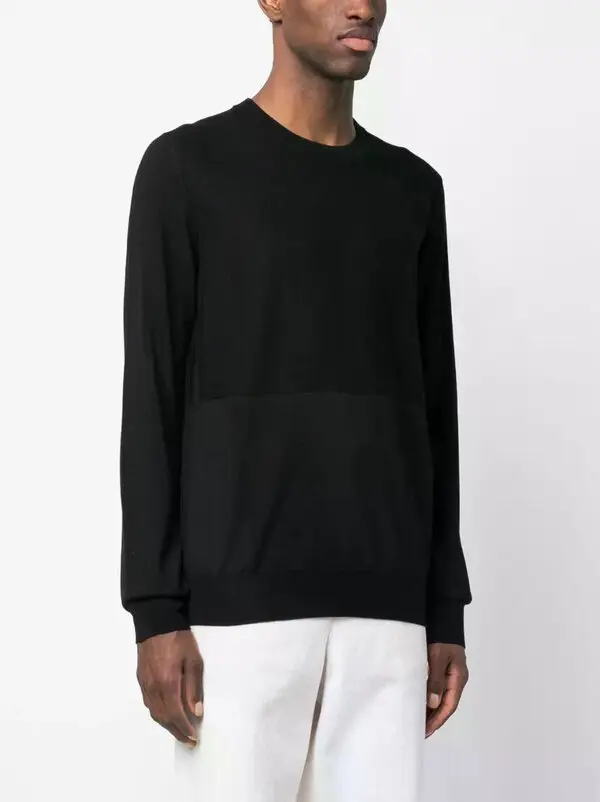 JIL SANDER Crew Neck Virgin Wool Jumper