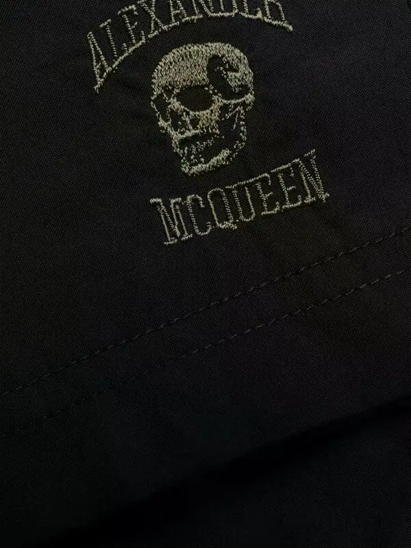 Alexander McQueen Varsity Skull Swim Shorts
