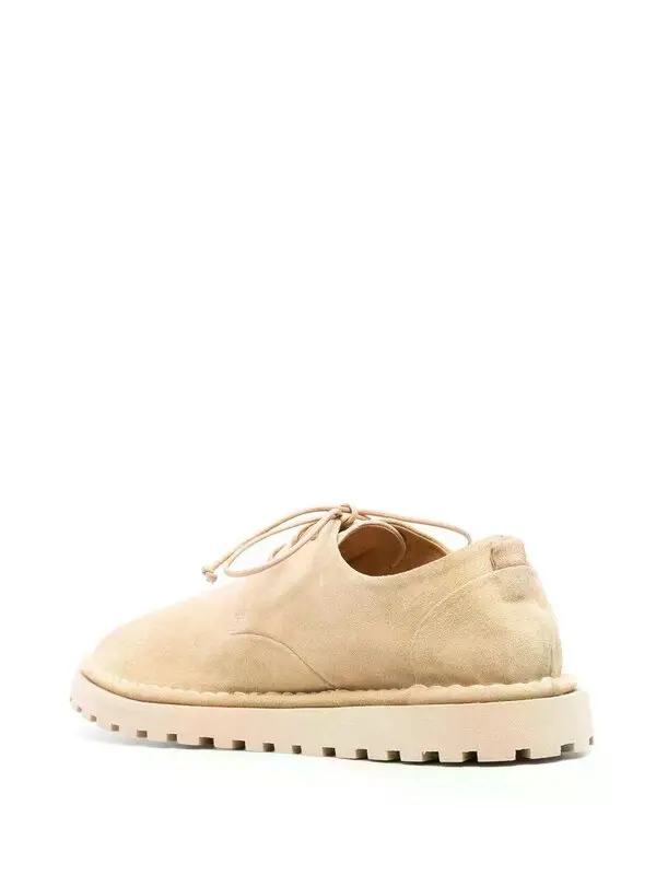 Marsèll Sancrispa Alta Suede Derby Shoes - Neutrals