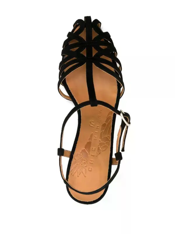 Chie Mihara 90mm High-heel Caged-design Sandals