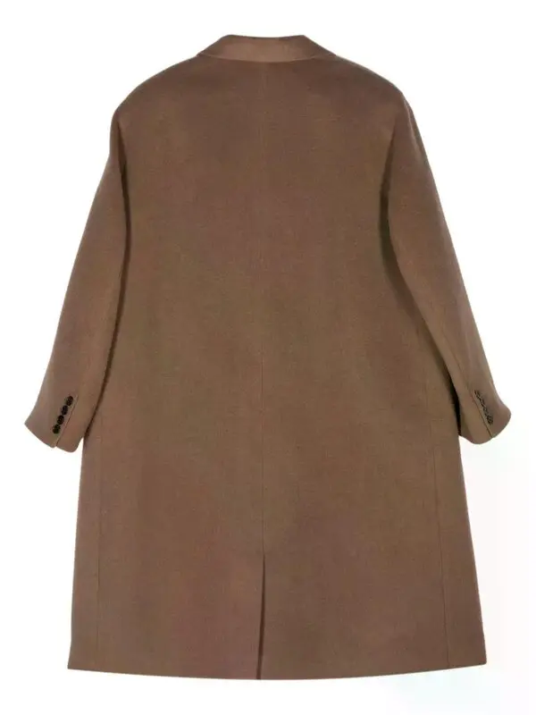 Saint Laurent Single-breasted Long Coat