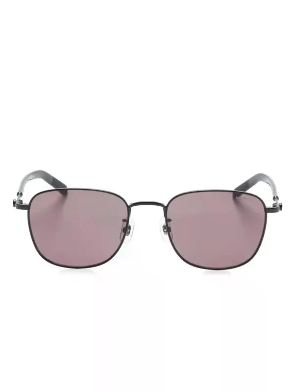 Montblanc Square-frame Sunglasses - Black