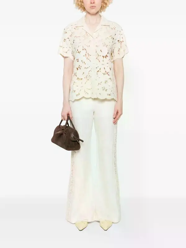 Moncler Floral Macramé Shirt