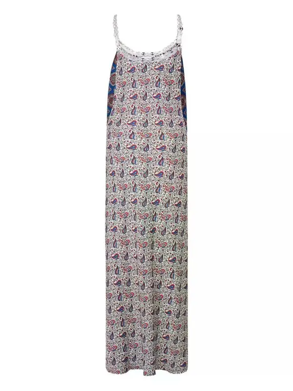 Rabanne Paisley-print Maxi Dress