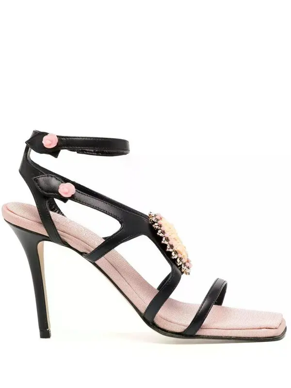 MADISON MAISON Postiano 95mm Charm-strap Sandals