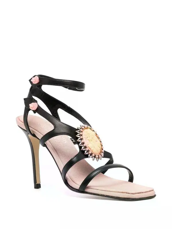 MADISON MAISON Postiano 95mm Charm-strap Sandals