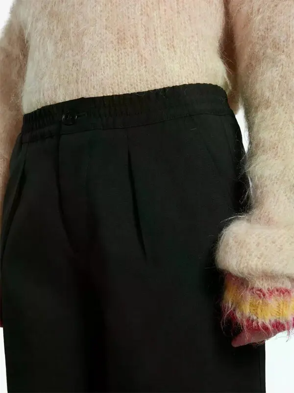 Marni Pleated Virgin Wool Trousers