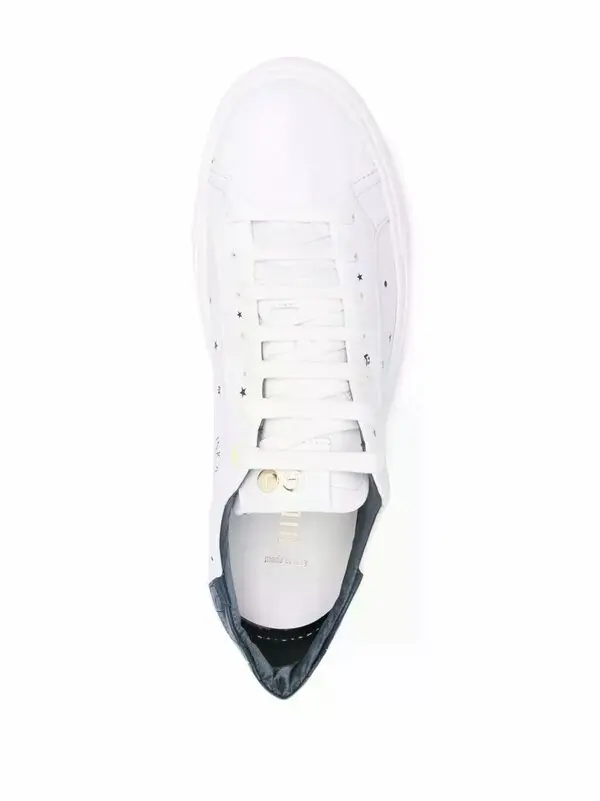 HIDE&JACK Logo-printed Leather Sneakers