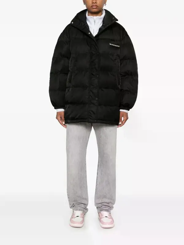 MARANT ETOILE Belize Quilted Twill Coat