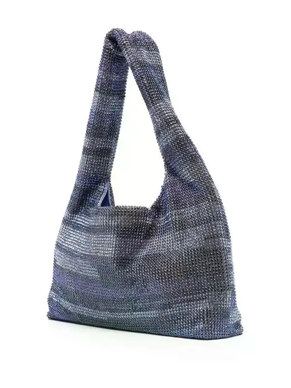 Kara Crystal-embellished Tote - Purple