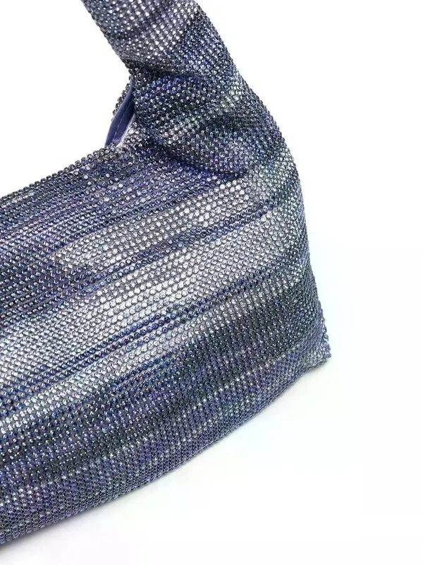 Kara Crystal-embellished Tote - Purple