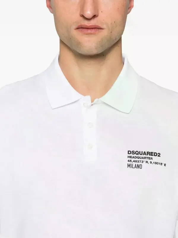 Dsquared2 Logo-print Polo Shirt