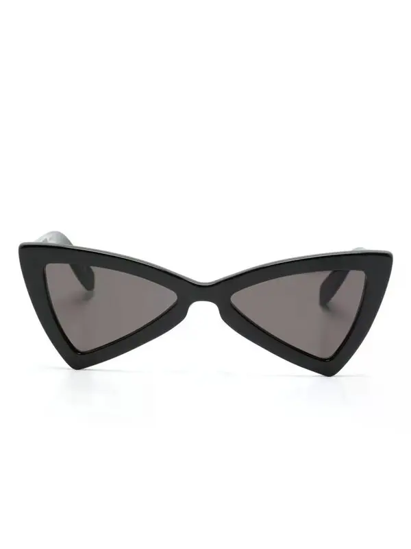 Saint Laurent Geometric Sunglasses - Black