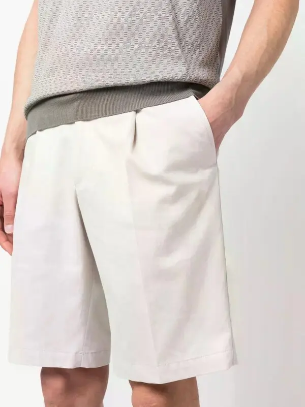 Corneliani Drawstring-waist Chino Shorts