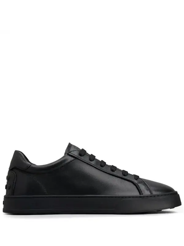 TOD'S Low-top Leather Sneakers - Black