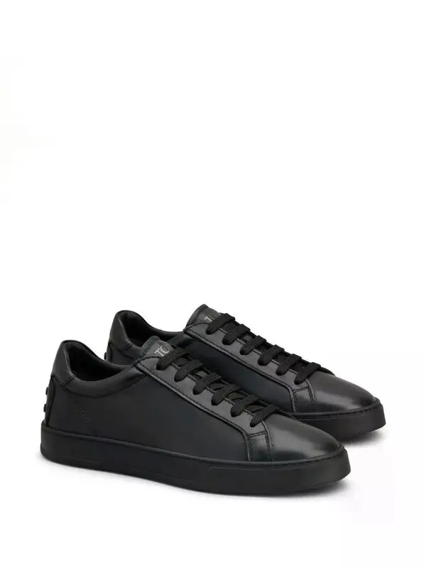 TOD'S Low-top Leather Sneakers - Black