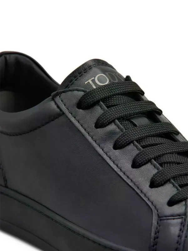 TOD'S Low-top Leather Sneakers - Black
