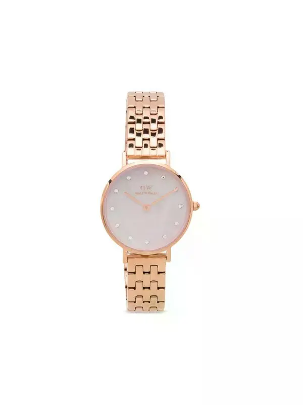 DANIEL WELLINGTON Petite Lumine 5-link 28mm - White