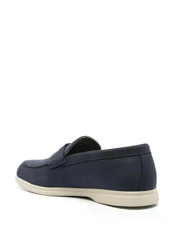 Corneliani Penny-slot Leather Loafers