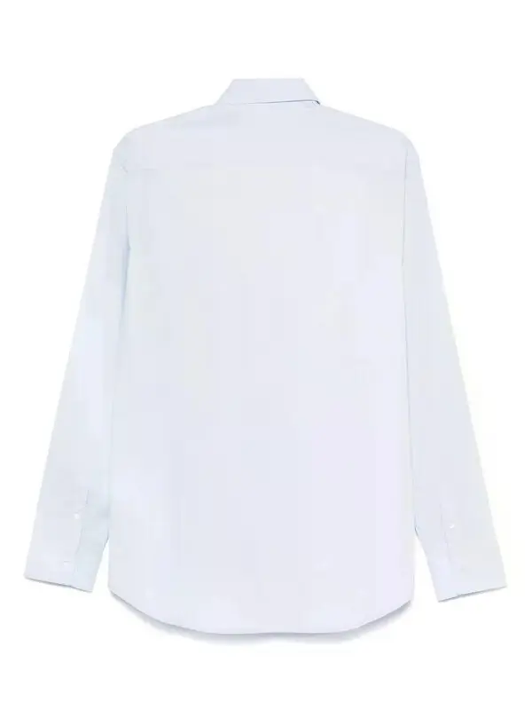 Karl Lagerfeld Logo-patch Shirt - Blue