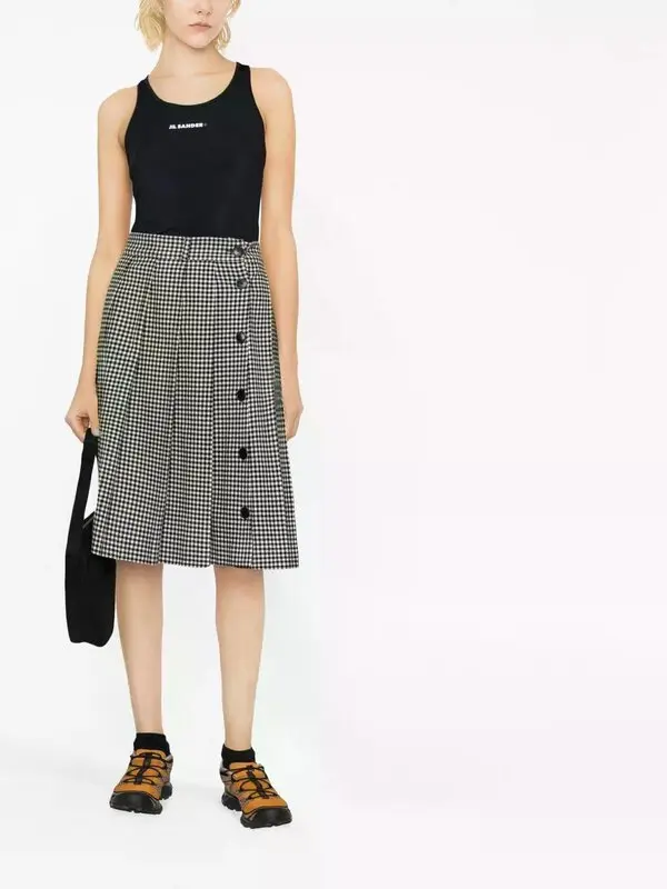 JIL SANDER Logo-print Tank Top