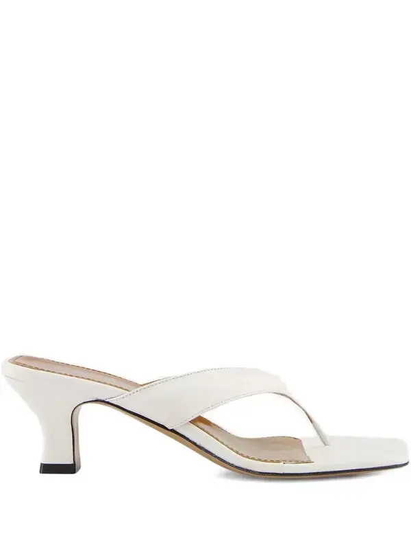 Paris Texas 55mm Portofino Sandals - White