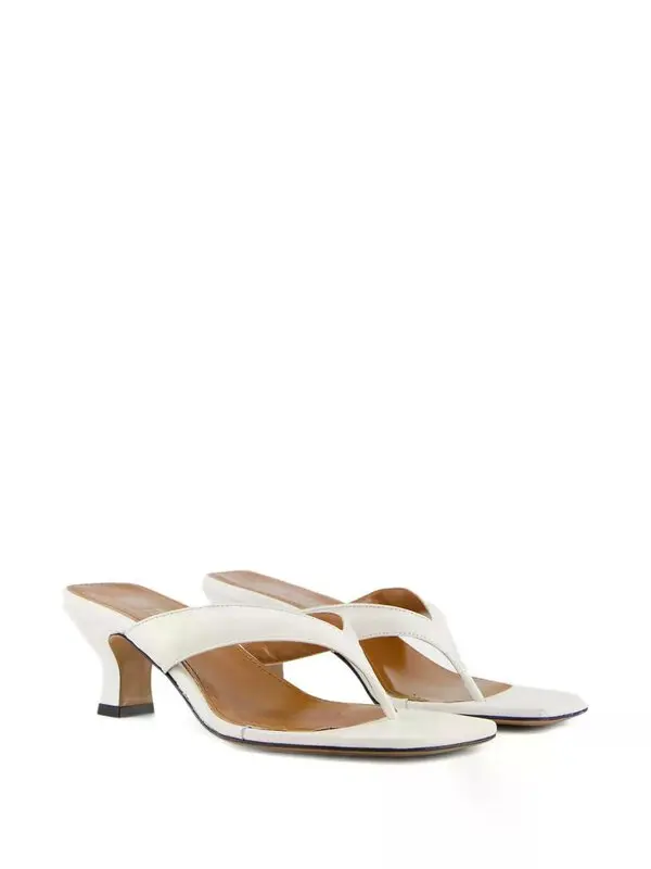 Paris Texas 55mm Portofino Sandals - White