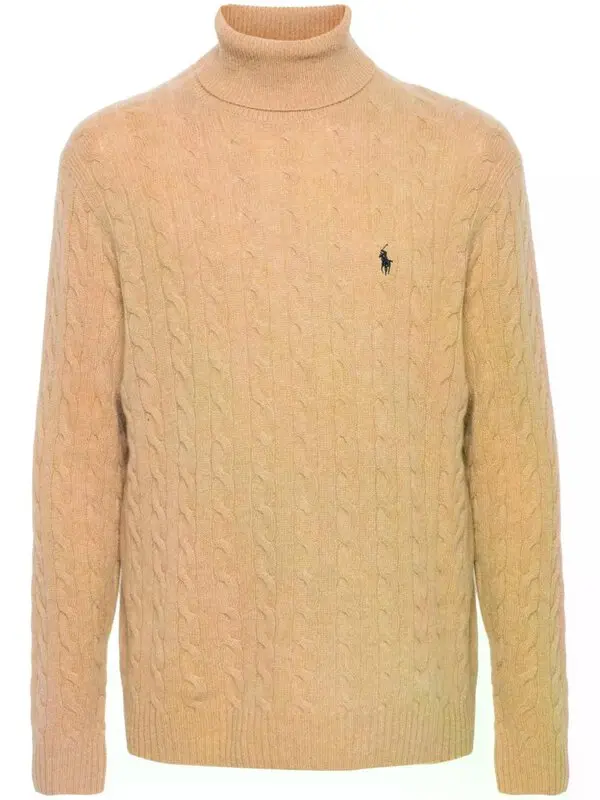 Polo Ralph Lauren Cable Knit Wool-cashmere Blend Jumper