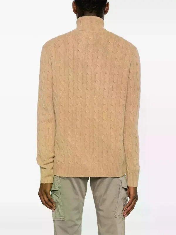 Polo Ralph Lauren Cable Knit Wool-cashmere Blend Jumper