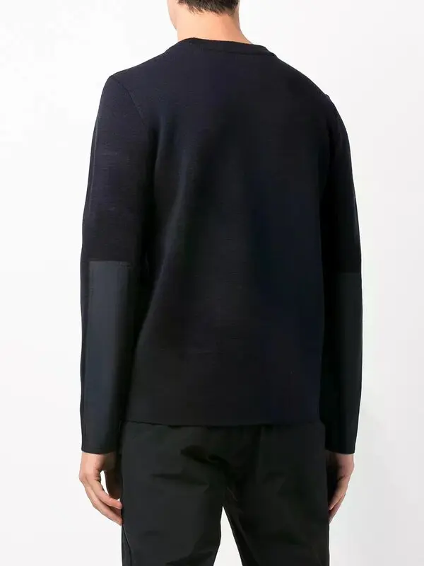 Aztech Mountain Crew Neck Sweater - Blue