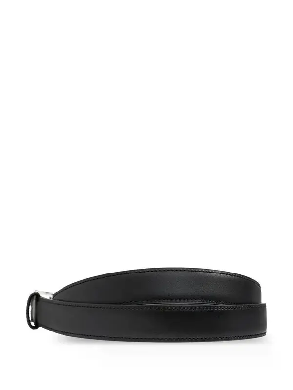 Dsquared2 Leather Belt With Debossed Lettering