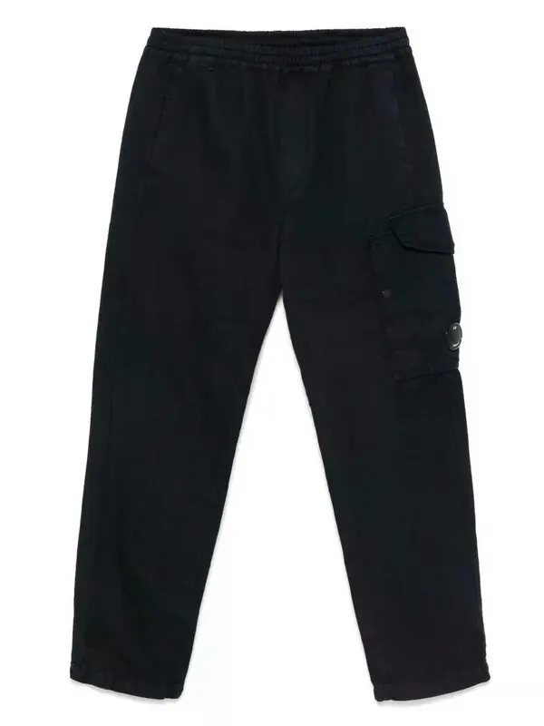 C.P. COMPANY Tapered Cargo Trousers - Blue