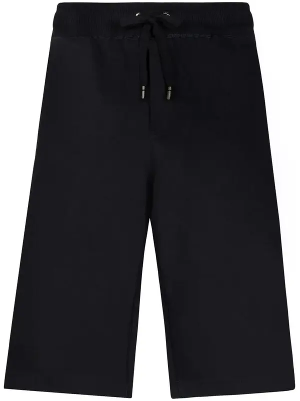 Dolce & Gabbana Logo-tag Track Shorts - Blue