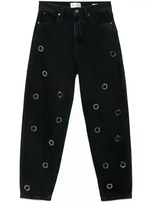 FRAME Narrow Grommet Jeans