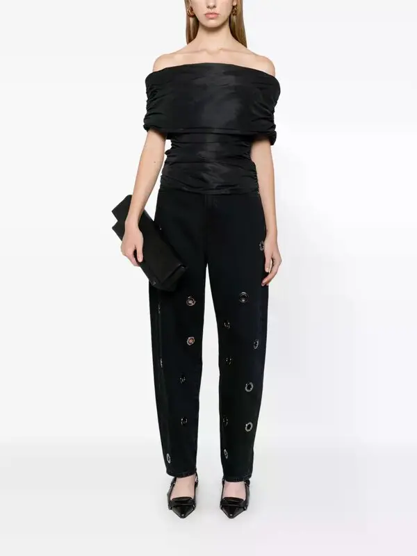 FRAME Narrow Grommet Jeans