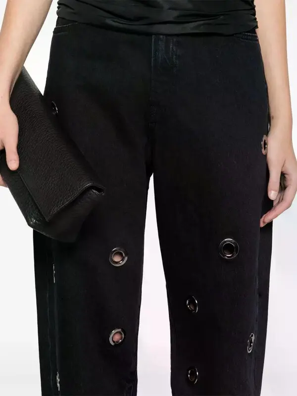 FRAME Narrow Grommet Jeans