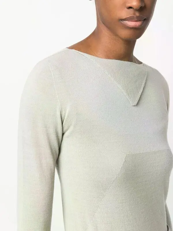 Rick Owens Column Knit Sweater