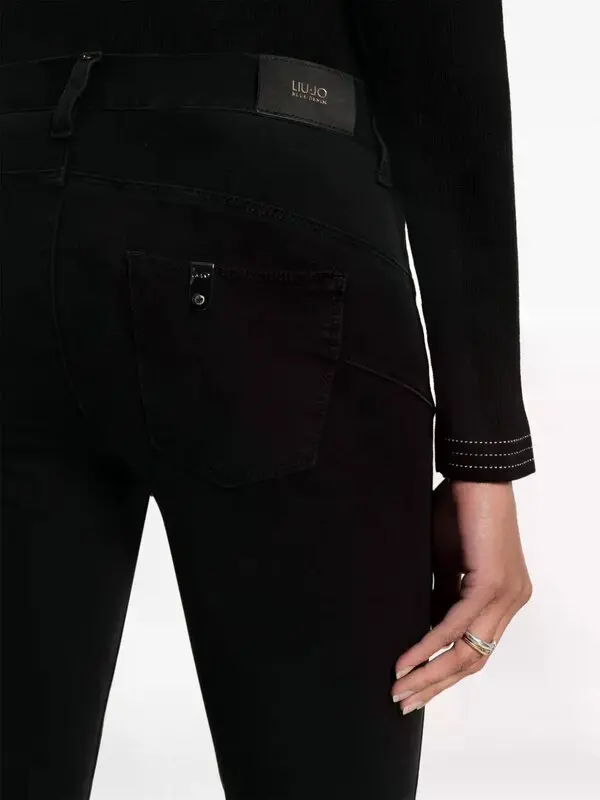 Liu Jo Logo-patch Skinny Jeans