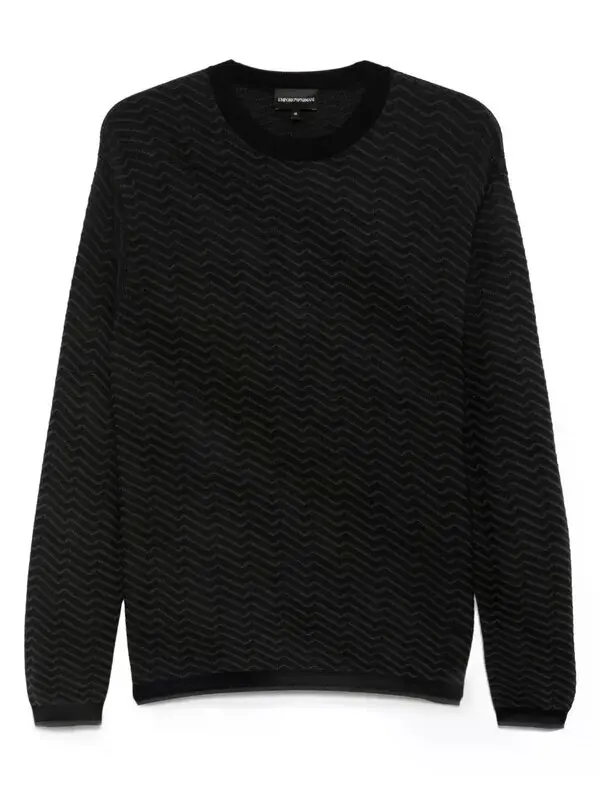 Emporio Armani Textured Sweater