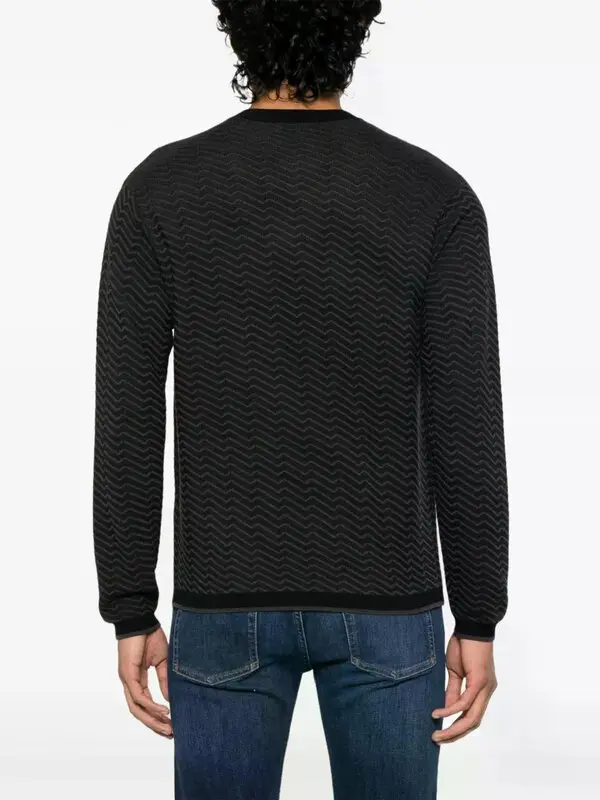 Emporio Armani Textured Sweater